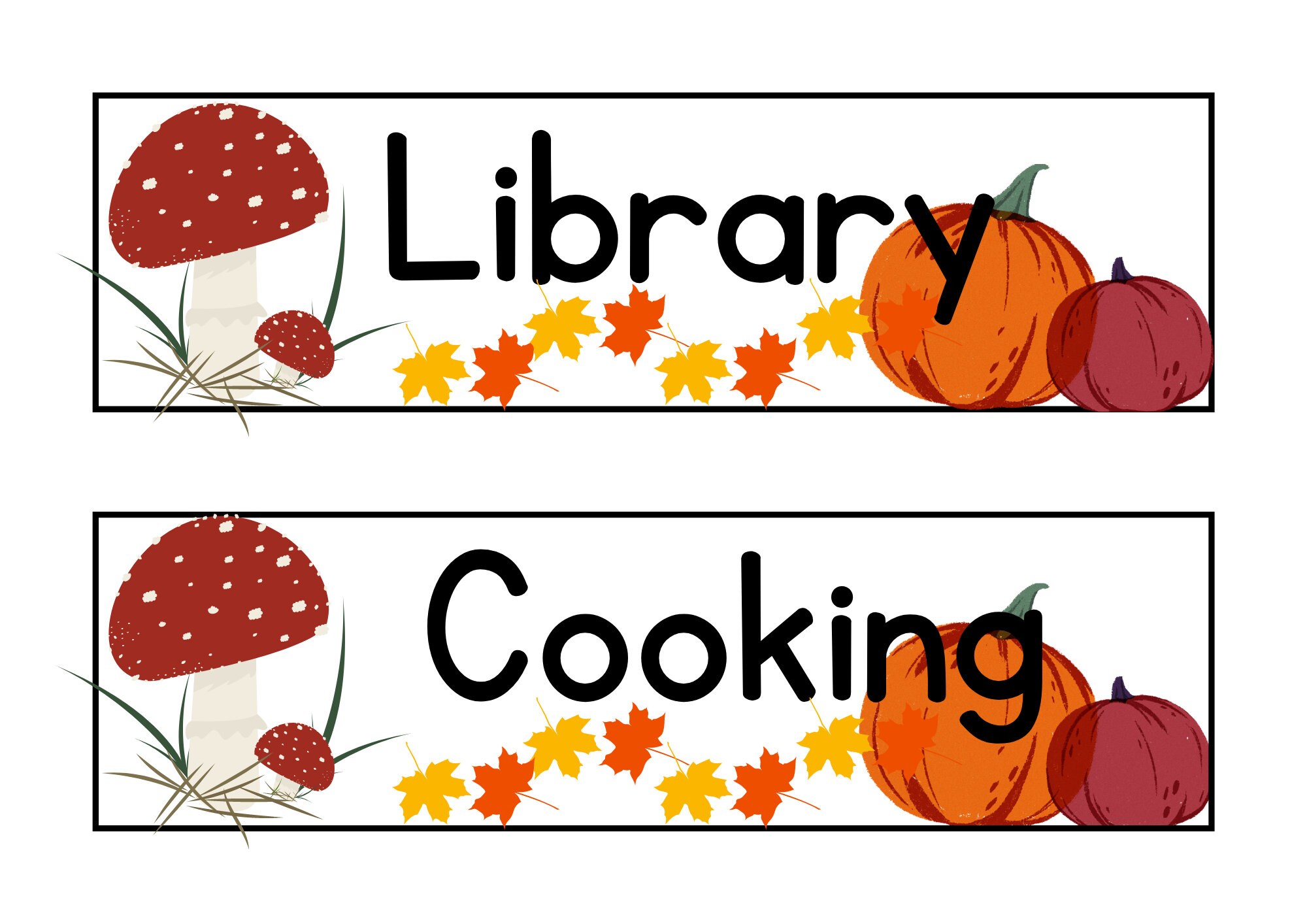 School Schedule Visual Timetable Bulletin Boards, 14 Printable Cards ...