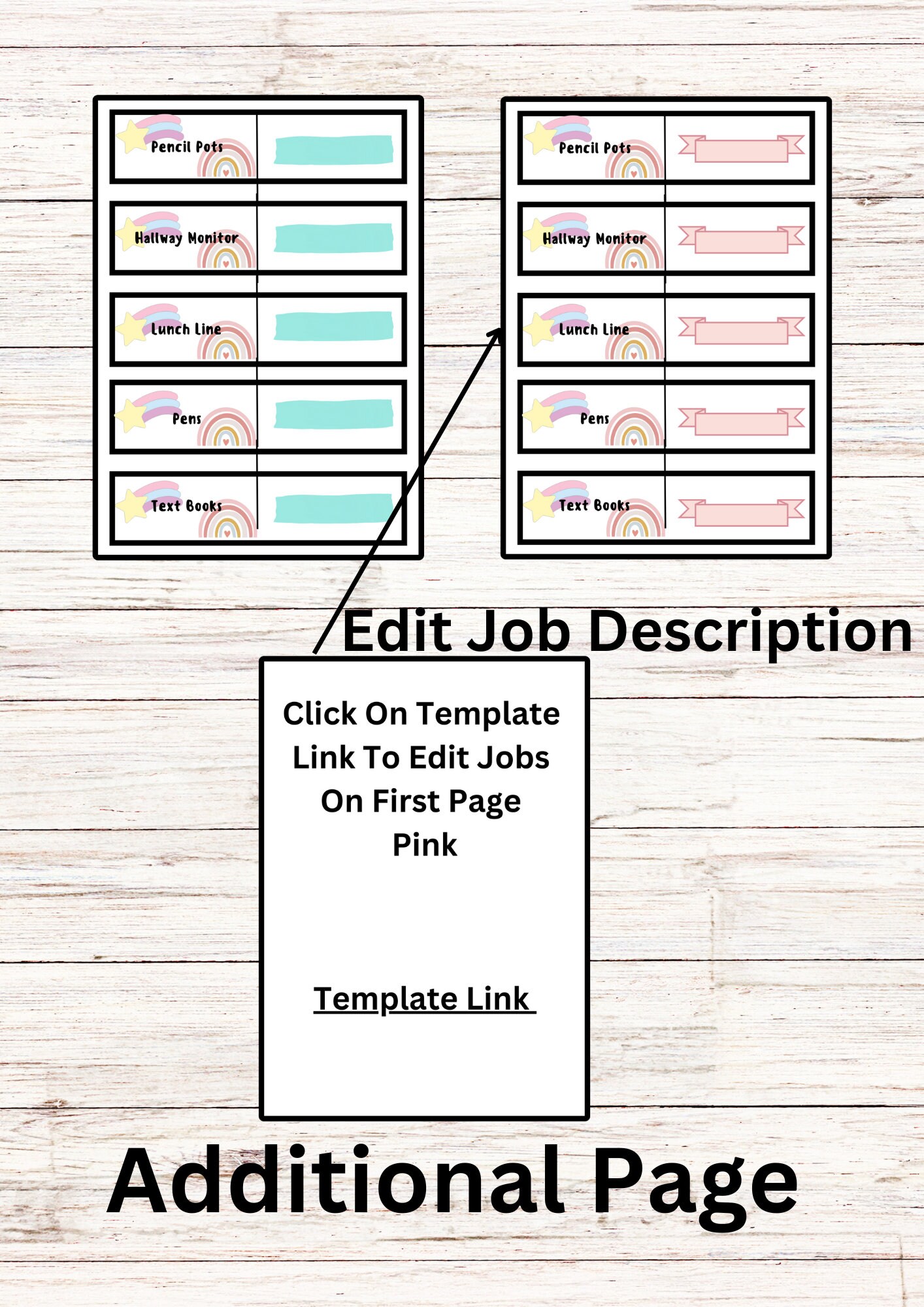 Classroom Jobs Printable, Kids Classroom Chore Chart, Classroom Helpers ...