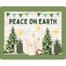 Christian Christmas Bulletin Board Printable: Peace on Earth (A4 PDF ...