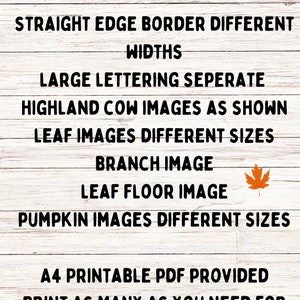 Highland Cow Fall Bulletin Board Printable: Autumn Classroom Decor (A4 ...