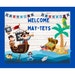 Pirate Bulletin Board Printable: Treasure Chest Classroom Decor (A4 PDF ...