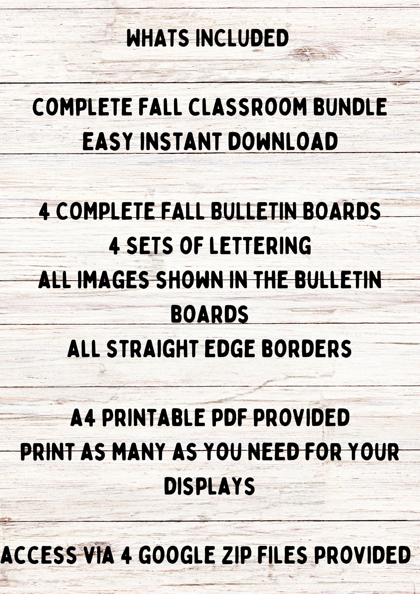 Fall Bulletin Board Printable Bundle: Classroom Decor (PDF) - Etsy