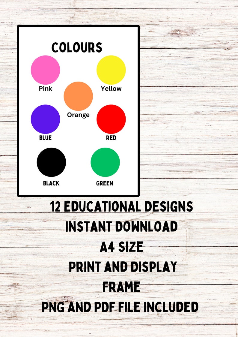 Educational Posters Printable, Classroom Wall Art Printable, Classroom ...