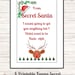 Secret Santa Notes, Funny Secret Santa Printable Notes, 4 Secret Santa ...