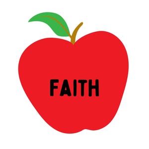 Christian Fall Bulletin Board Printable: Apple & God's Values (A4 PDF ...