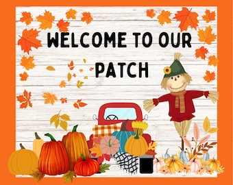 Scarecrow Bulletin Board Printable | Thanksgiving Bulletin Board | Fall ...