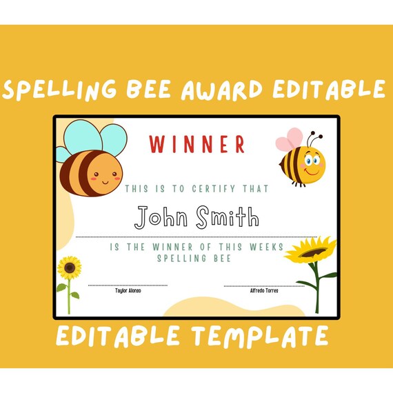 Spelling Bee Competition