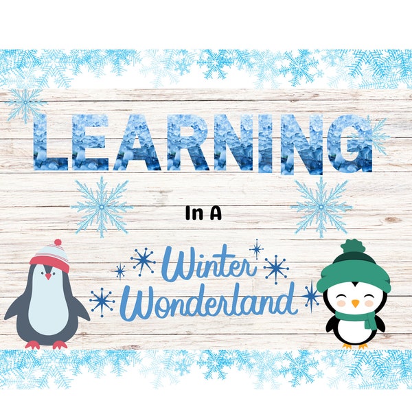 Penguin Classroom Decor - Etsy