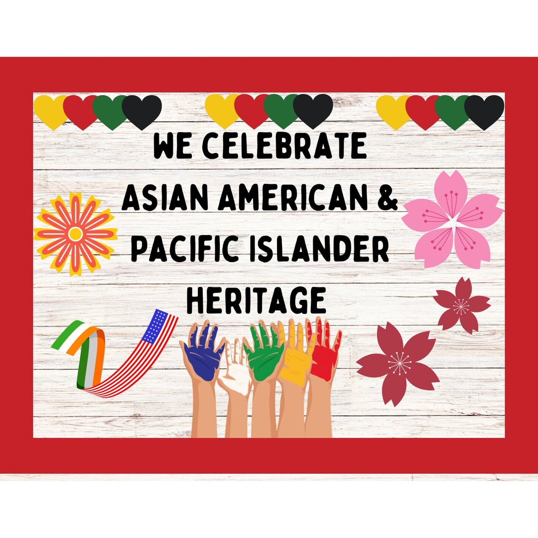 Asian American and Pacific Islander Heritage Month Bulletin Board ...