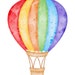 Summer Spring Bulletin Board Printable: Hot Air Balloon Decor (A4 PDF ...
