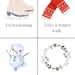 Advent Calender Flash Cards for Kids 28 Printable Advent - Etsy