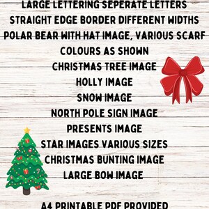 Christmas Bulletin Board Printable, Polar Bear Bulletin Board, North ...