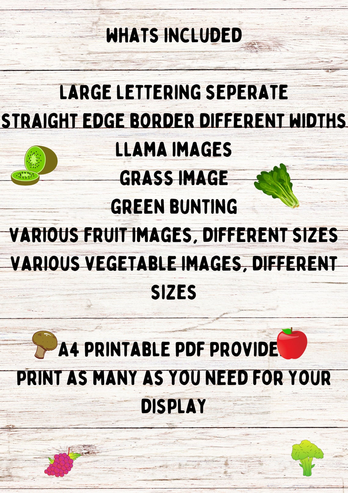 Healthy Classroom Bulletin Board Printable, Healthy Eating Bulletin ...