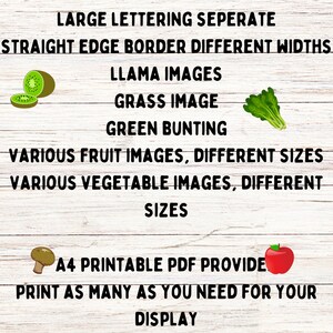 Healthy Classroom Bulletin Board Printable: Llama Theme (A4 PDF) - Etsy