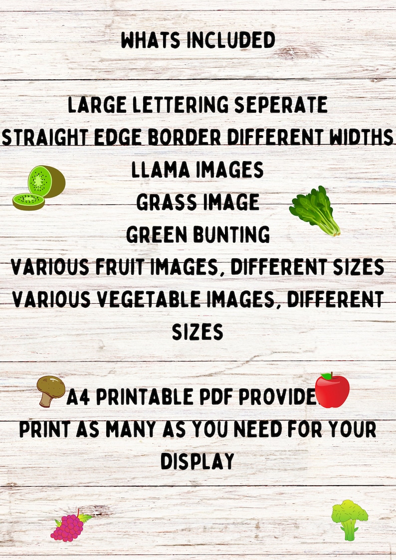 Healthy Classroom Bulletin Board Printable: Llama Theme (A4 PDF) - Etsy