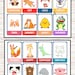 Preschool Emotions Flash Cards Printable, Feelings Flash Cards, Animal ...