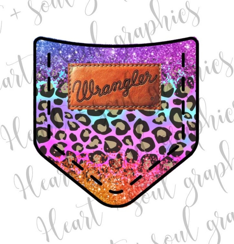 5 Wrangler Pockets-instant Downloads - Etsy