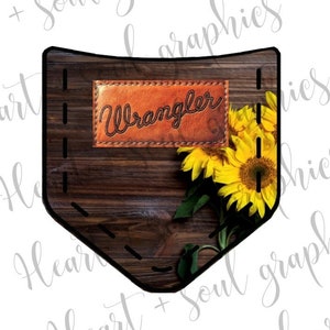 5 Wrangler Pockets-instant Downloads - Etsy