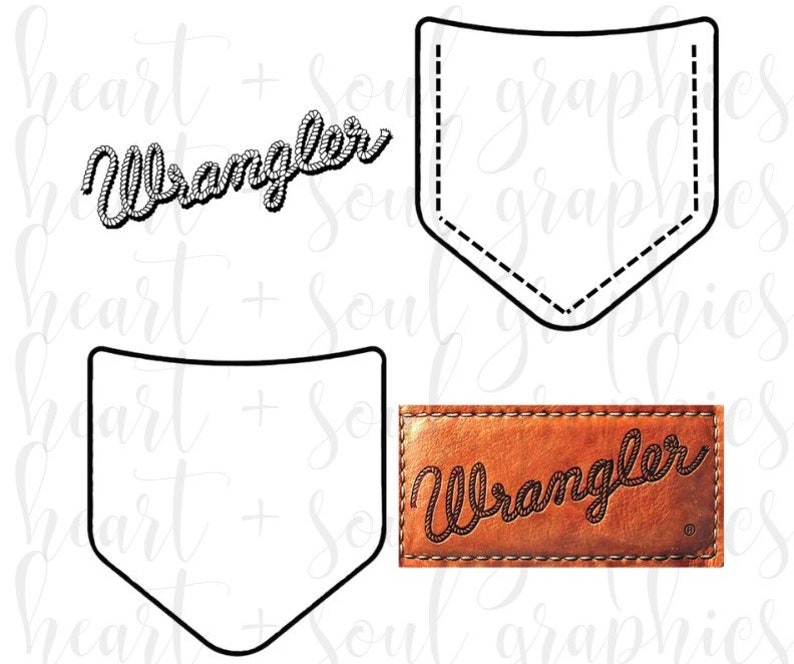 DIY Pocket Digital Download-4 Images - Etsy