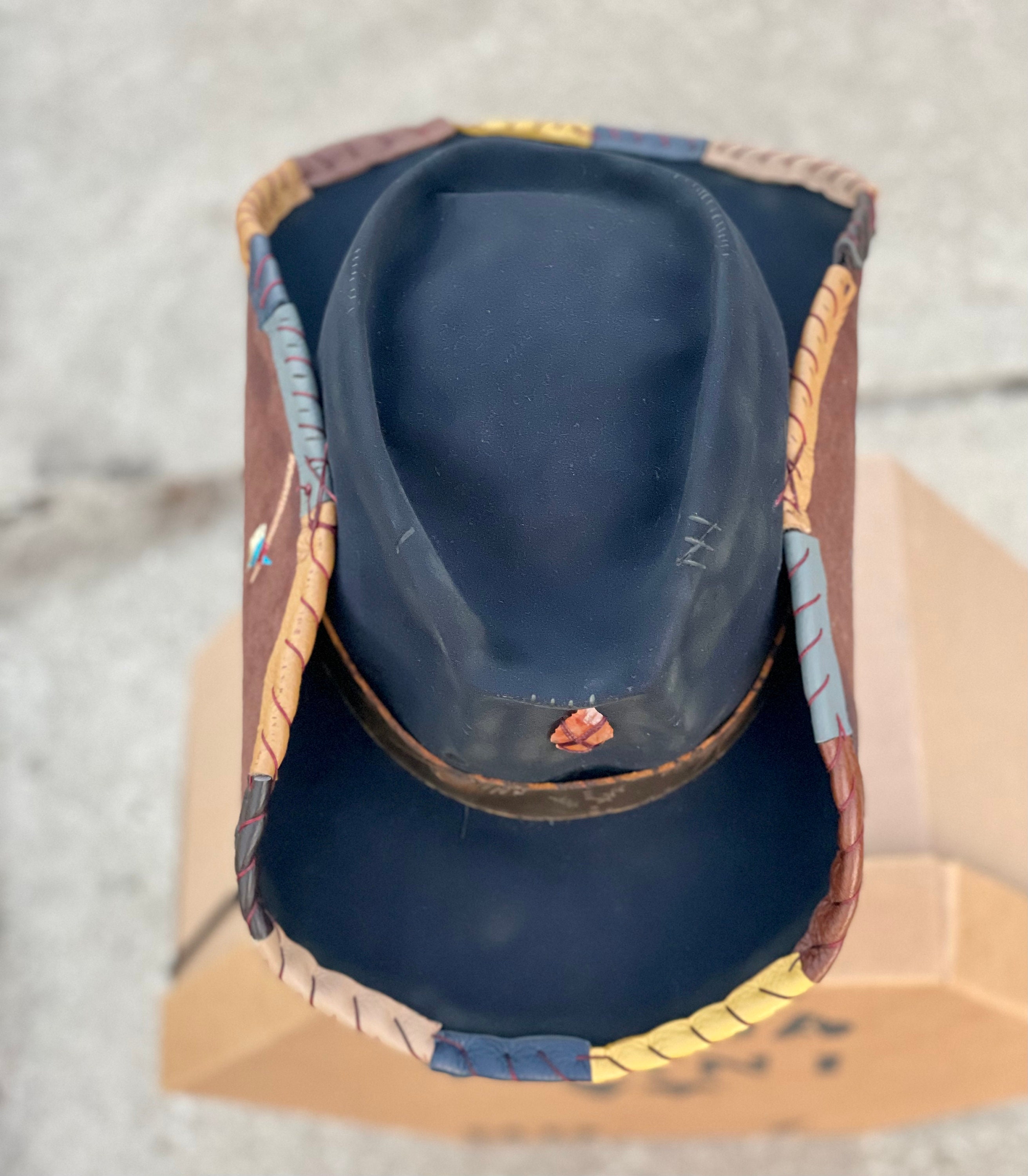 Rustic Unique Cowboy Hat - Etsy