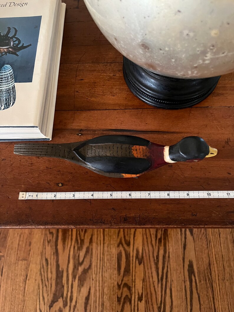 Hand Carved and Painted Wooden Pheasant - Etsy