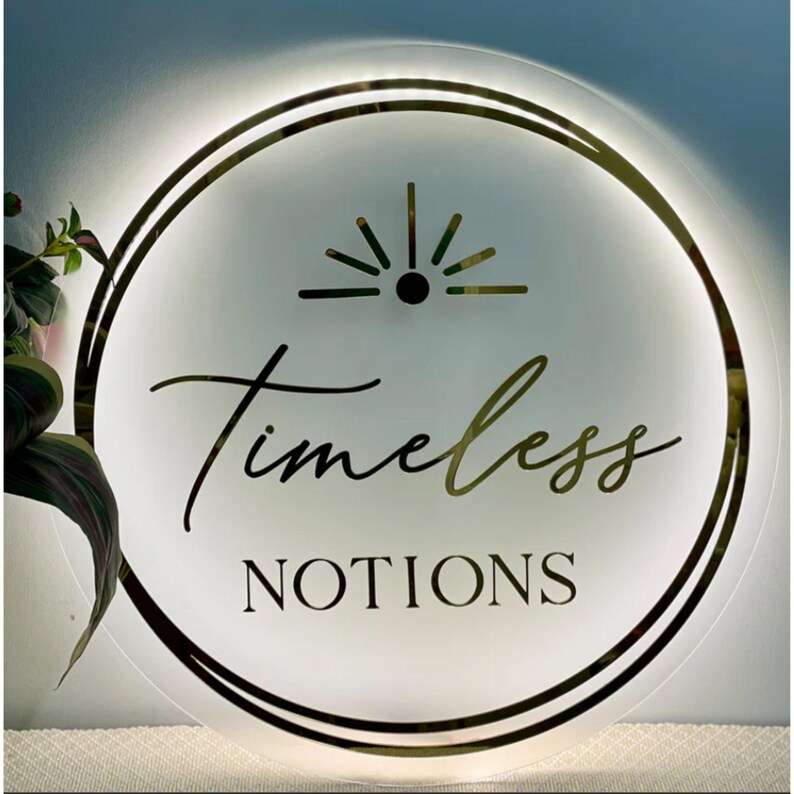 Led Sign, Acyrlic Backlit Sign for Wall Logo Sign,3d Logo,acrylic ...