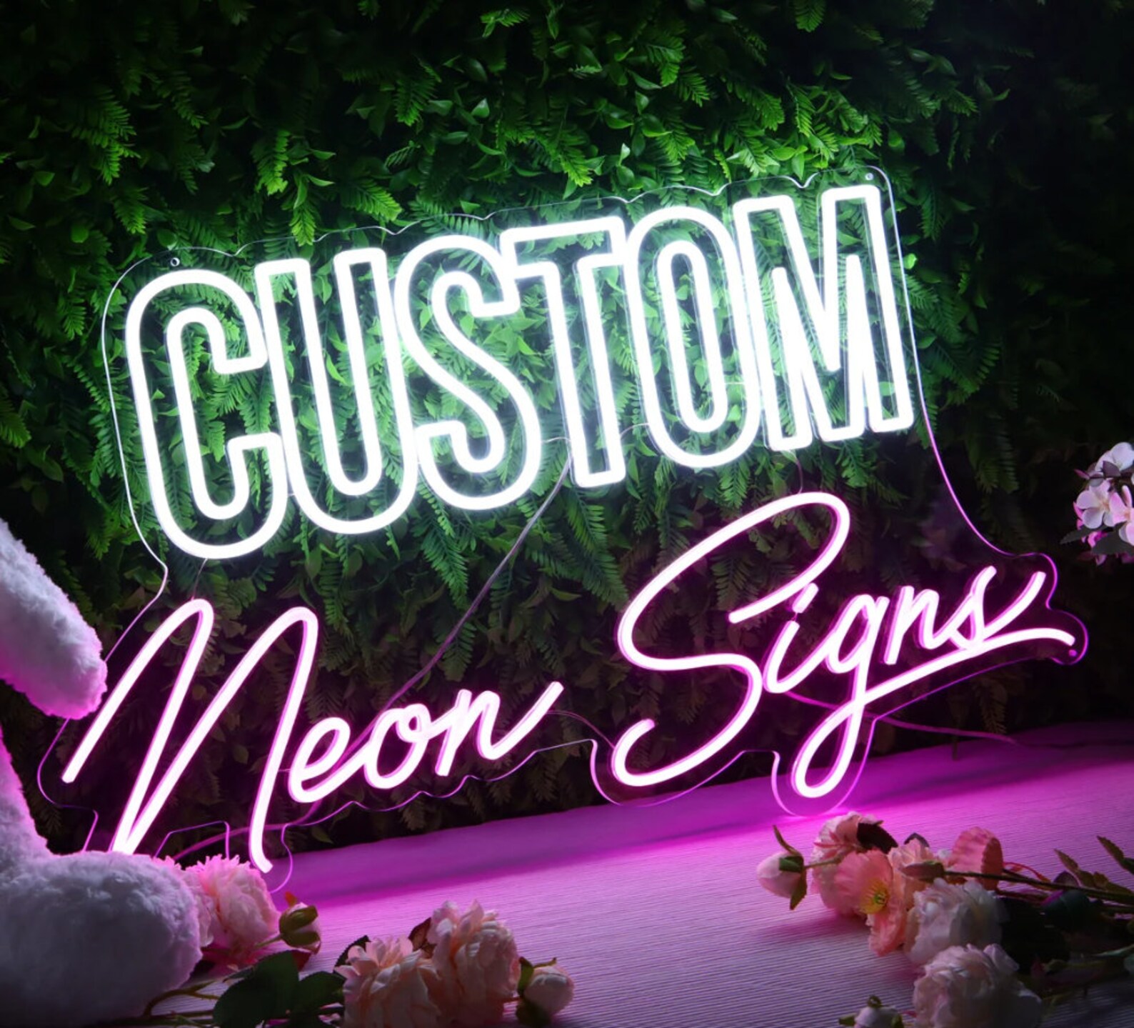 Custom Neon Sign Neon Signs Personalized Gifts Wedding Signs Family Name Neon Sign Kids Name LED ...