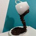 Floating Spilling Coffee Cup - Etsy
