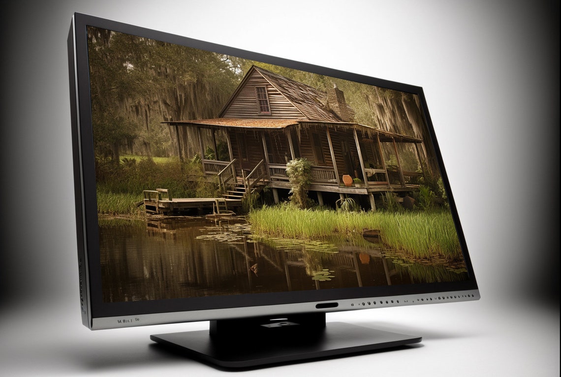 10 Swamp Scene Digital Backgrounds | Peaceful Computer Wallpaper ...