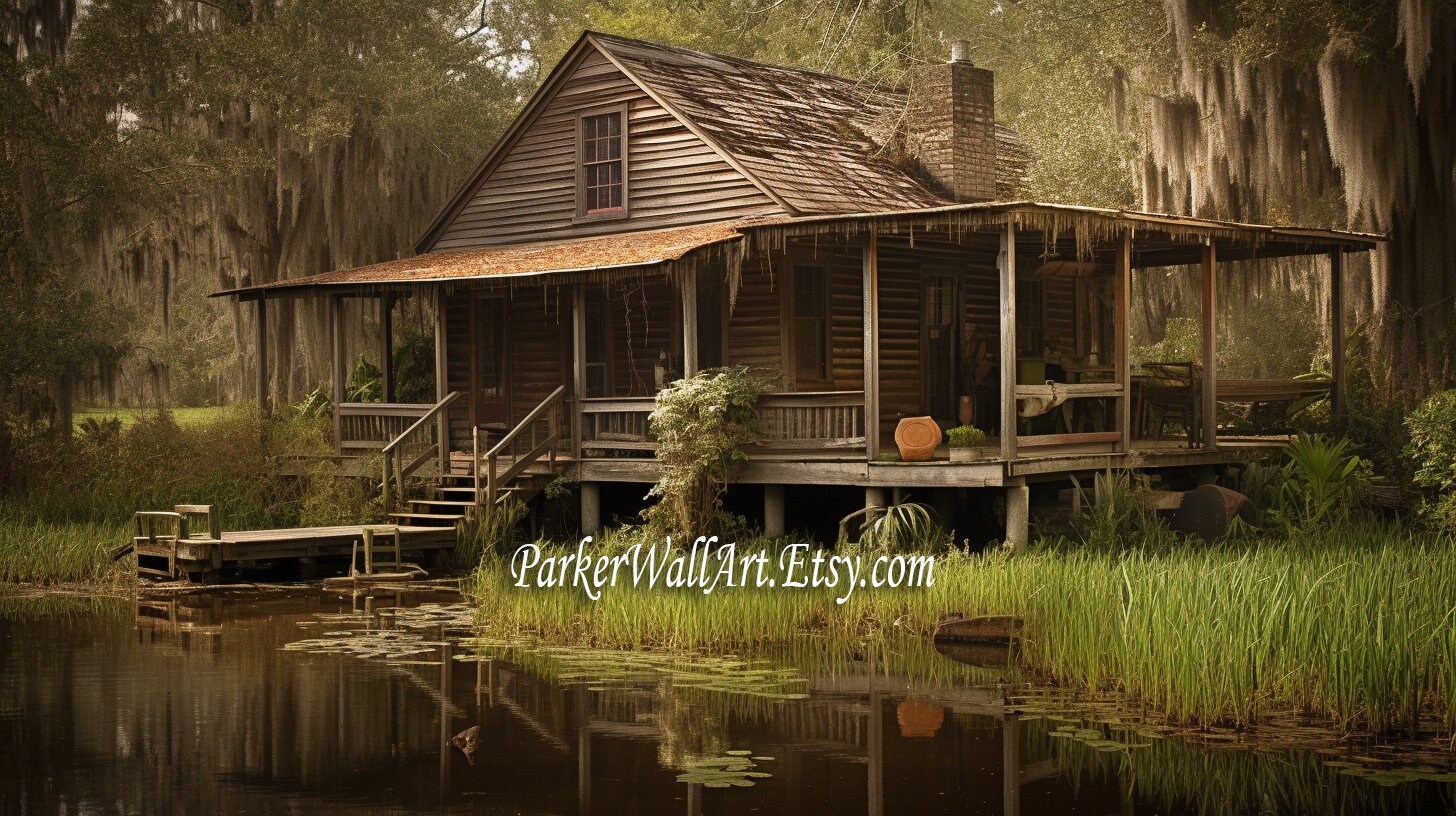 10 Swamp Scene Digital Backgrounds | Peaceful Computer Wallpaper ...