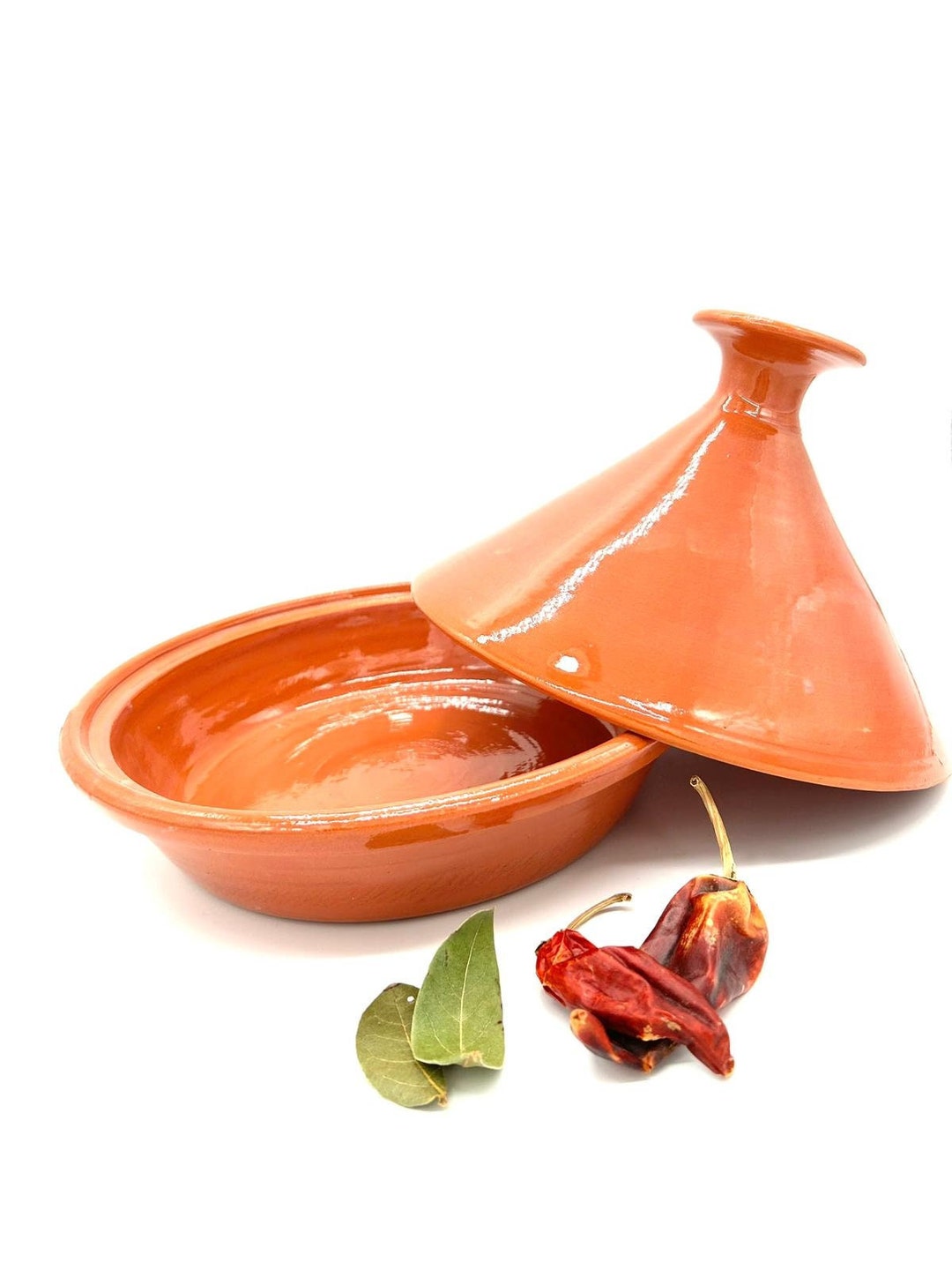 Handmade Pottery Tajine Cooking Pot Oven Pot Handmade in Plain Honey ...