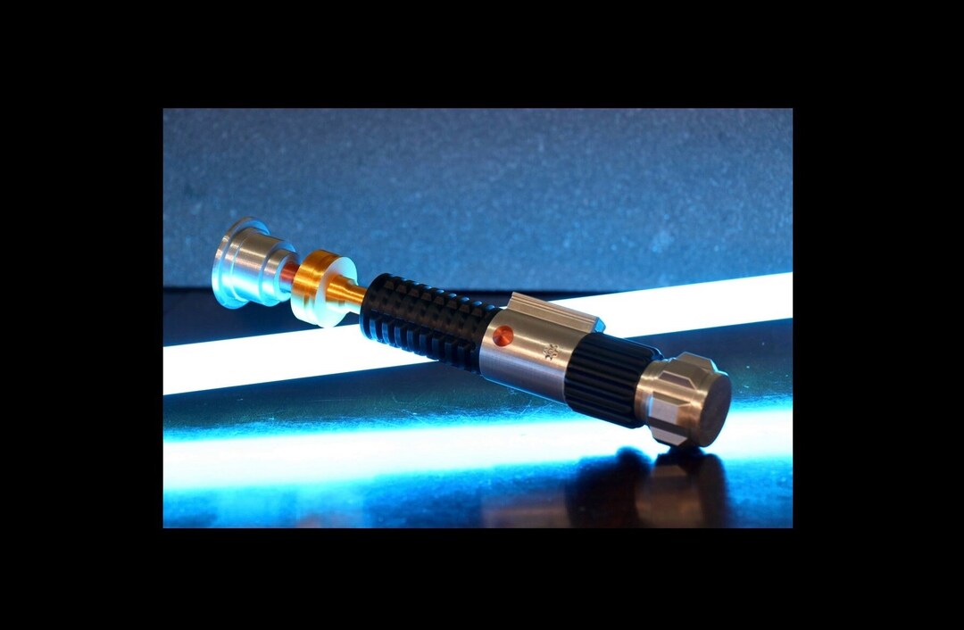 Obi-wan Kenobi Star Wars Lightsaber Hilt - Etsy