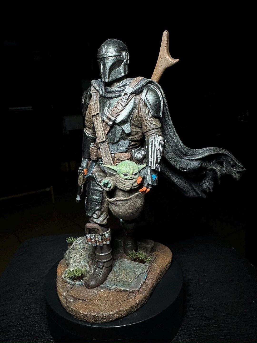 Mandalorian Handcrafter Figure 10" / 25 Cm | 3D Printed & Hand-painted ...