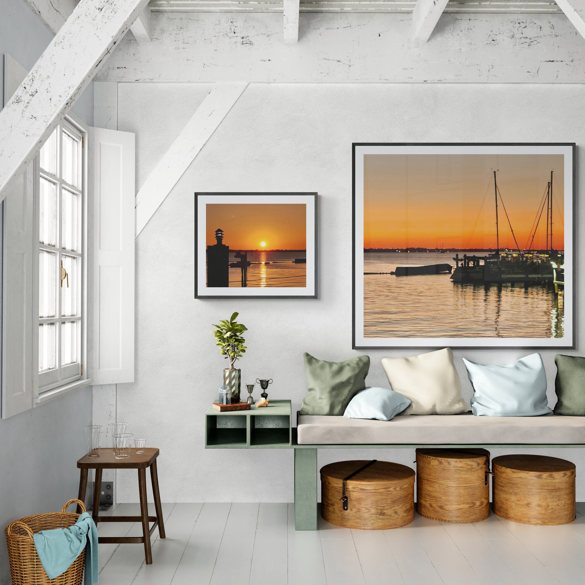 Sunset at the Beach, Manatee Florida, Red Sky, Sail Boats, Manatee ...