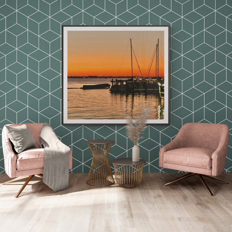 Sunset at the Beach, Manatee Florida, Red Sky, Sail Boats, Manatee ...