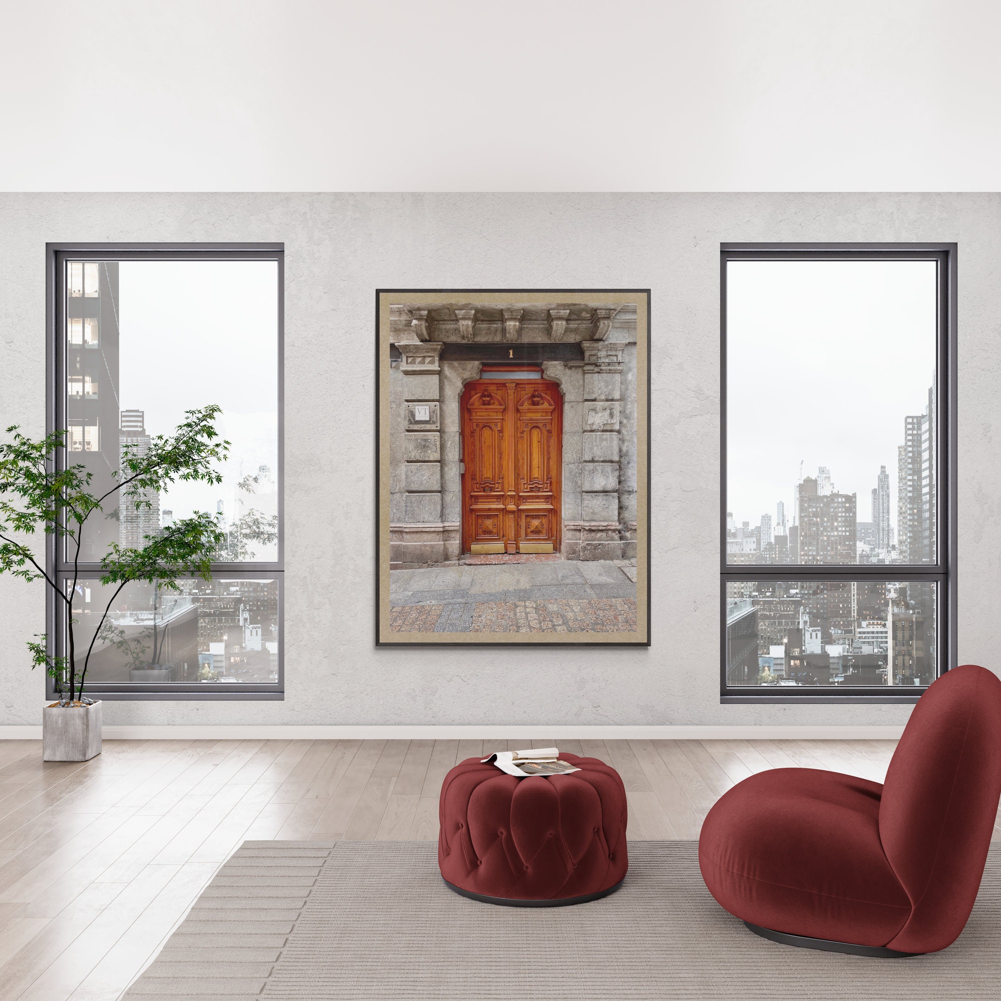 Old Wooden Door, Bilbao Spain, Stone Wall, Wall Art, Santiago De ...