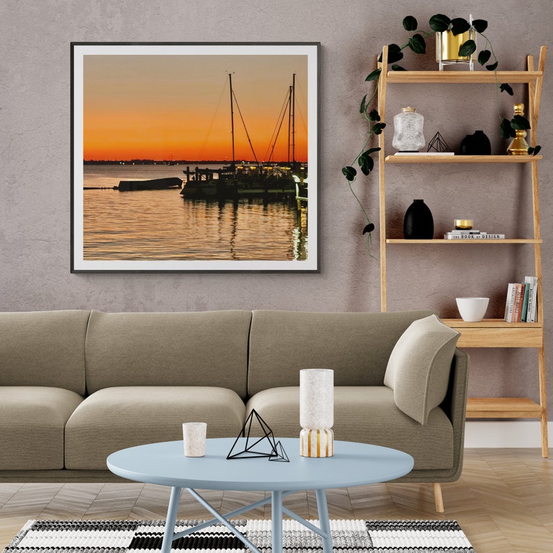 Sunset at the Beach, Manatee Florida, Red Sky, Sail Boats, Manatee ...