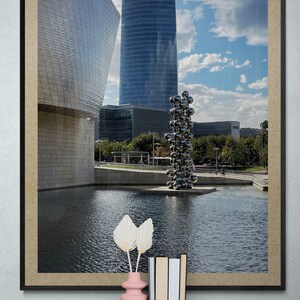 Public Art, Guggenheim Museum, Bilbao Spain, Glass Ball Pyramid, Frank ...