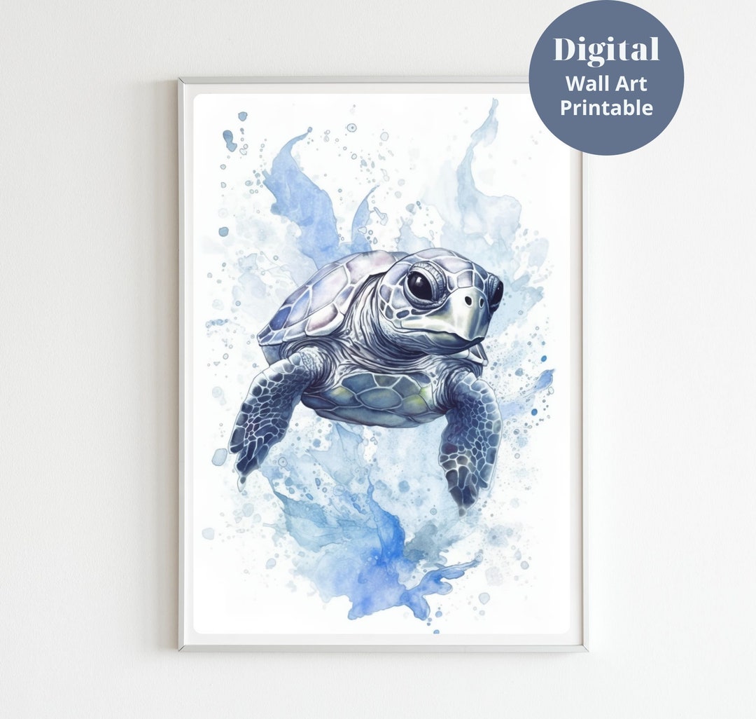 Sea Turtle Nursery, Ocean Theme, Ocean Animals, Nautical Nursery, Sea ...