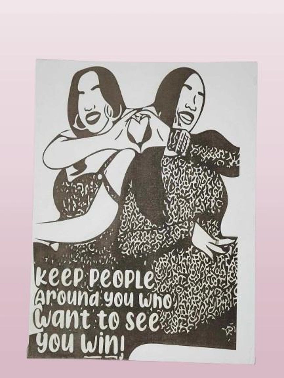 Keep Friends Close Art - Etsy