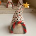Handmade Ceramic Gonks Christmas Home Decor Object Incense Burner and ...