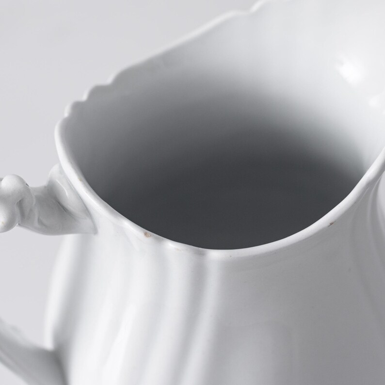 Antique White Ironstone Pitcher English White Ironstone Pitcher Johnson ... Antique White Ironstone Pitcher English White Ironstone Pitcher Johnson ...