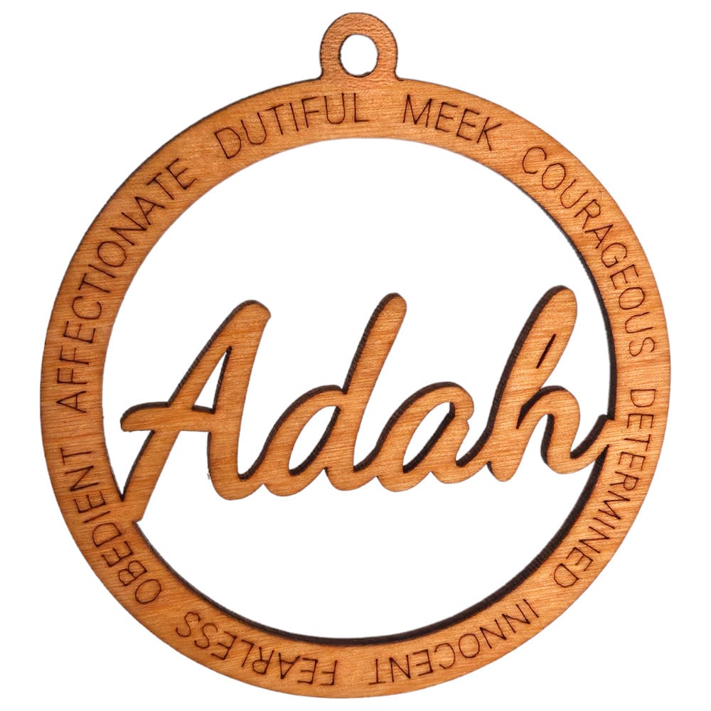 OES Eastern Star Adah Circle Attribute Ornament SVG - Laser Cut Design ...