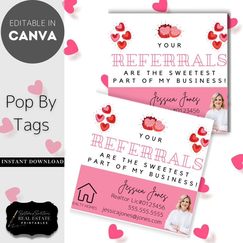 Your Referrals Are the Sweetest Part of My Business! Pop by Tags ...