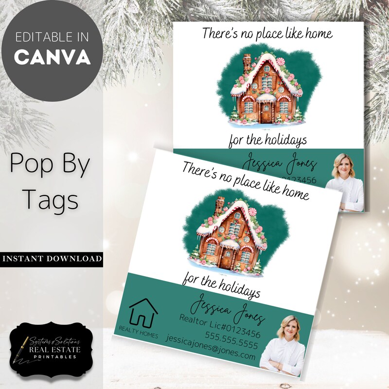 Christmas Pop Bys for Realtors - Etsy