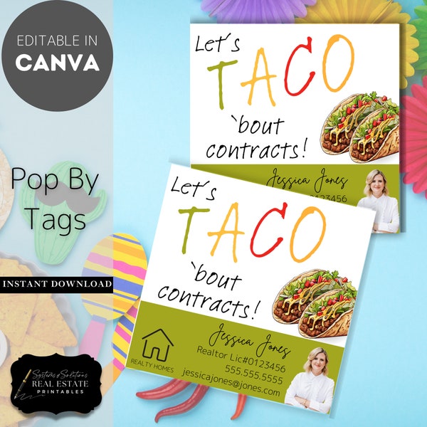 3 PACK BUNDLE Pop by Tags Your Referrals Make My Business Bloom ...