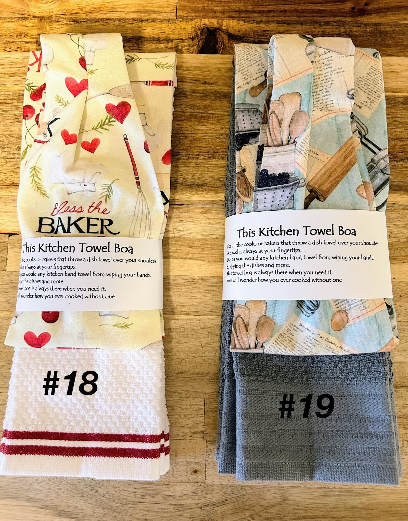 Kitchen Towel Boa - Etsy