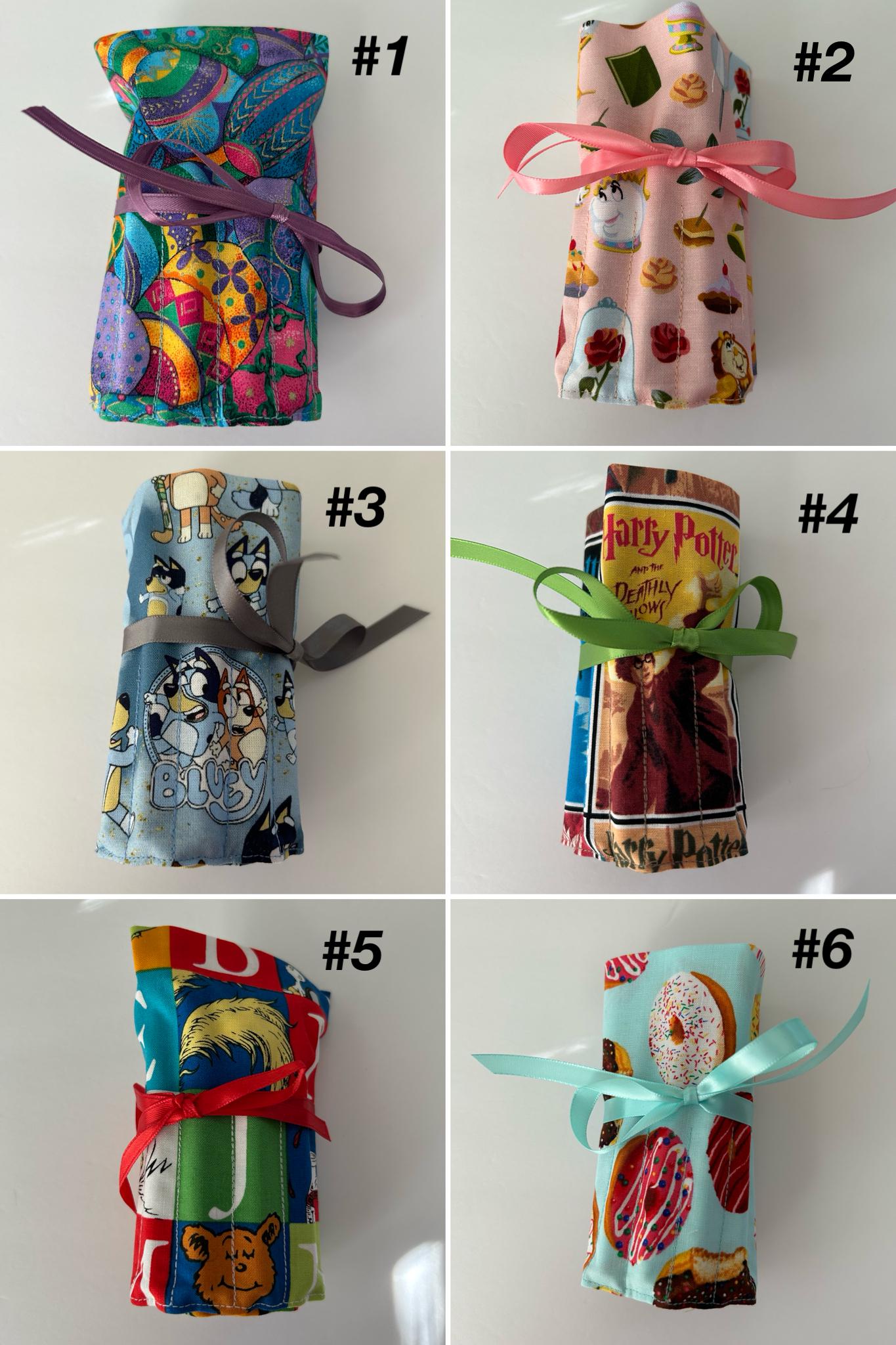 Travel 24 Count Crayon Roll - Etsy