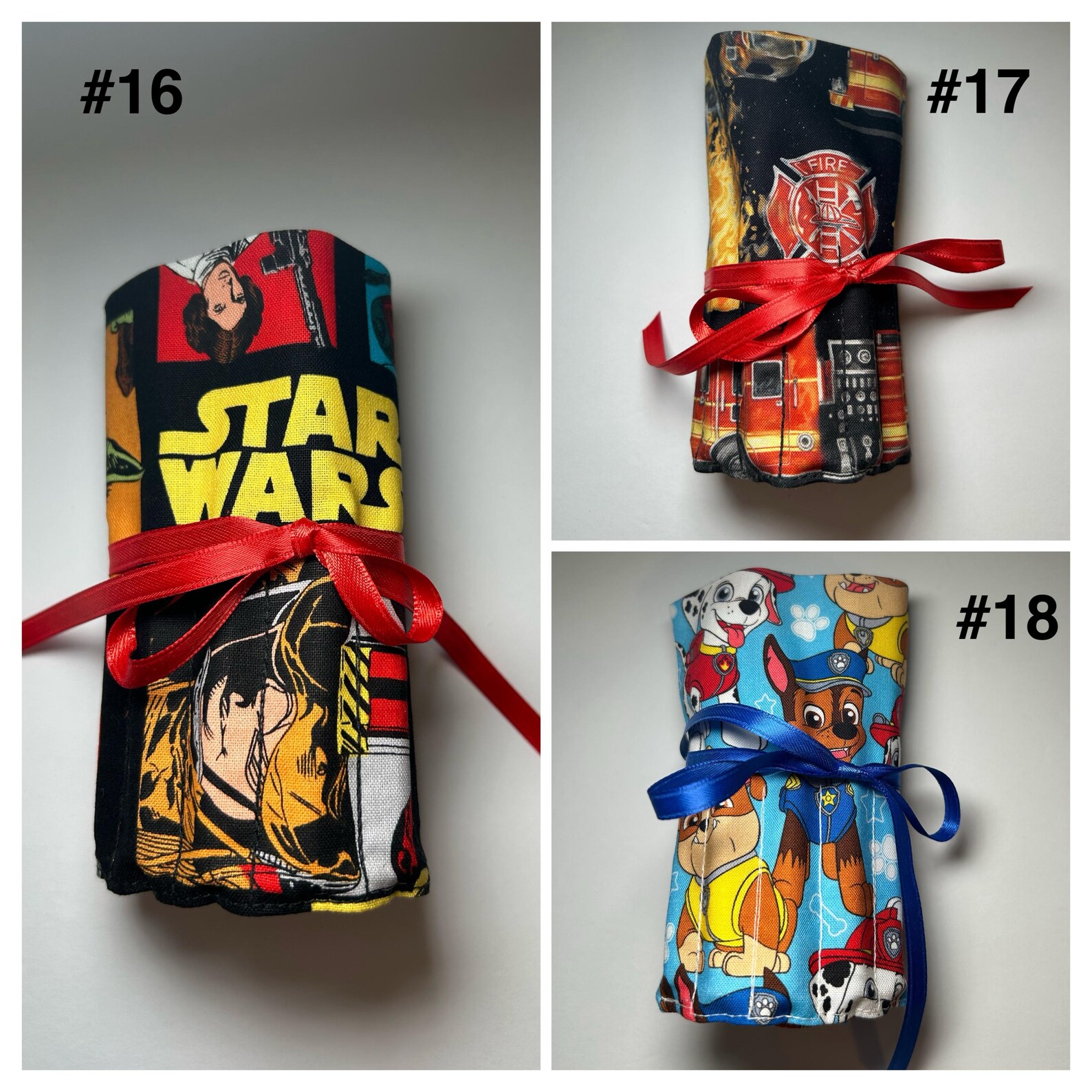Travel 24 Count Crayon Roll - Etsy