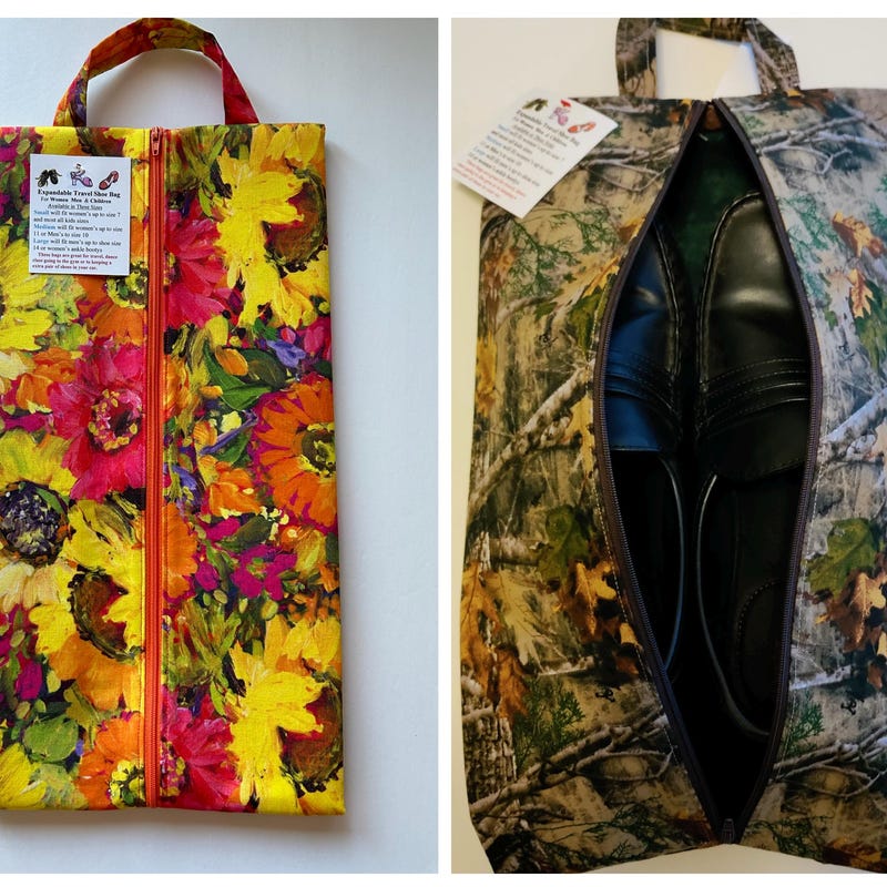 Travel Shoe Bag - Etsy